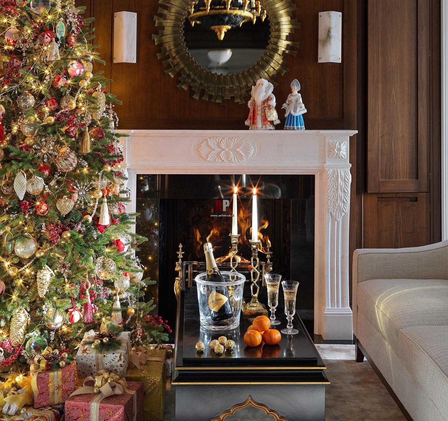 Ценный новогодний. Дизайнерский подарок